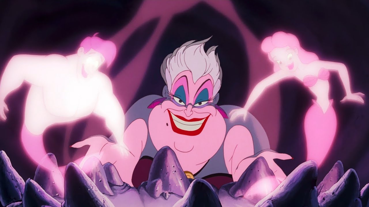 Poor Unfortunate Souls [1/2] | The Little Mermaid [1989] (3D) - YouTube