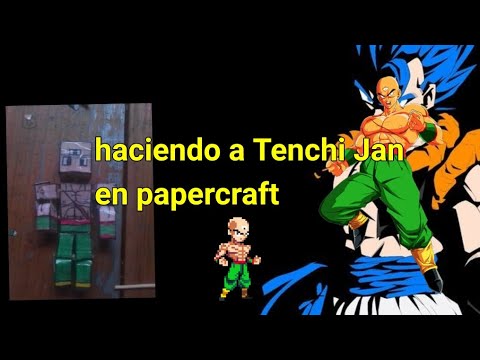 como hacer a Tenchi Jan en papercraft 100% echo papel - YouTube