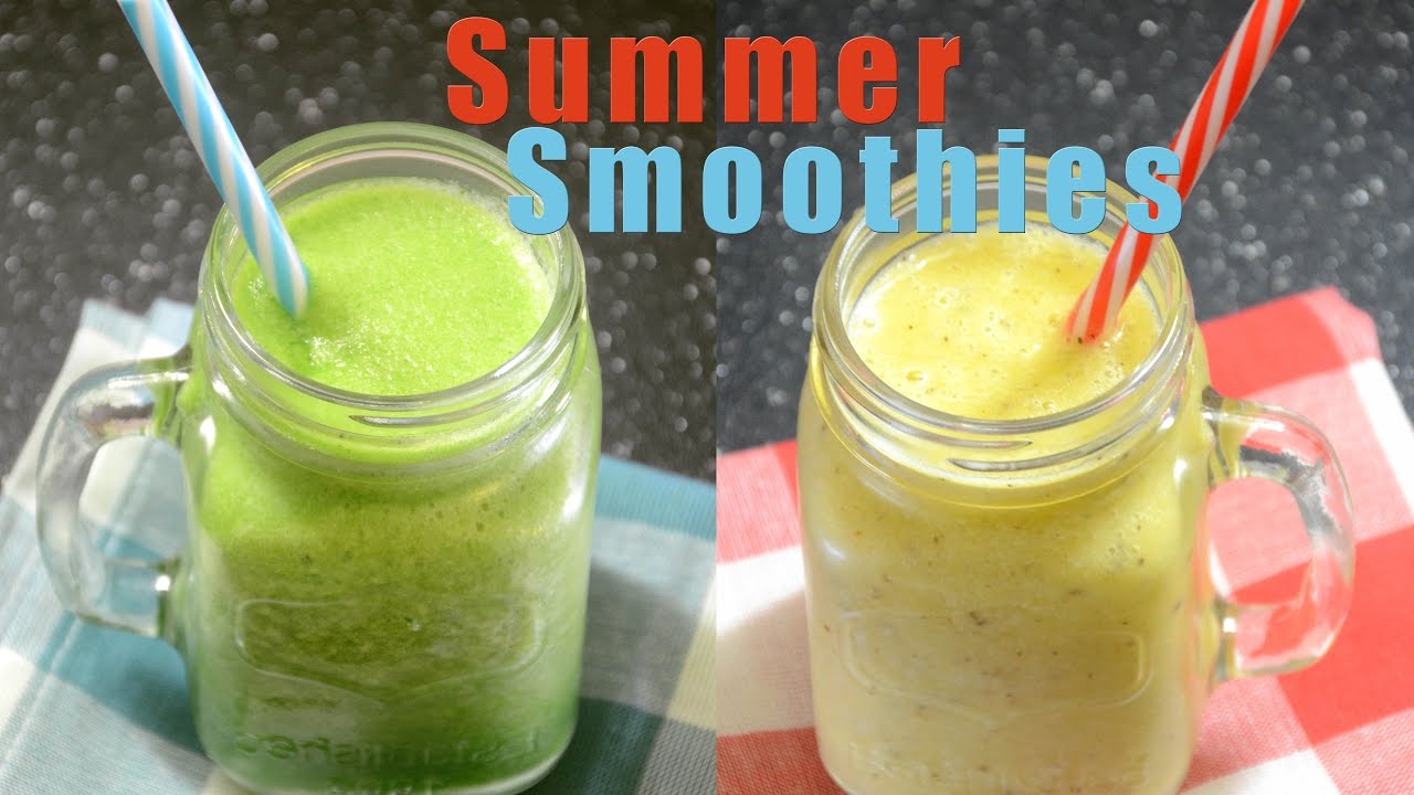 Summer Smoothies | Fruit and Vegetable Smoothie | Summer Drinks - YouTube