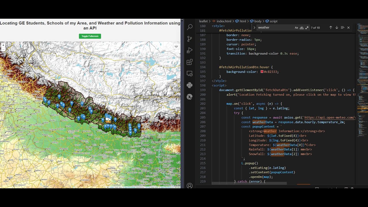 WEB Mapping and API Integration - YouTube