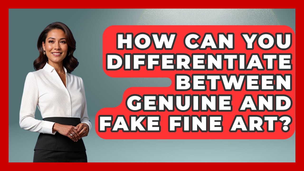 How Can You Differentiate Between Genuine and Fake Fine Art? | The ...