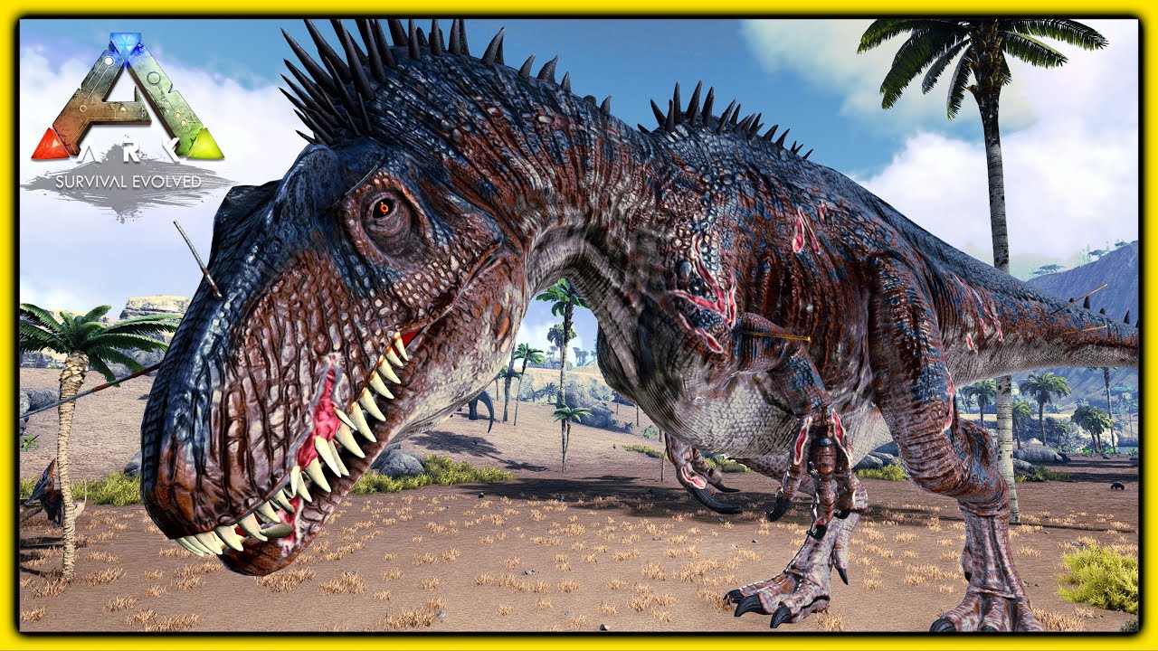 Breaking The Savage Acro Boss - Ark - Caballus Map - Ep 49 - YouTube