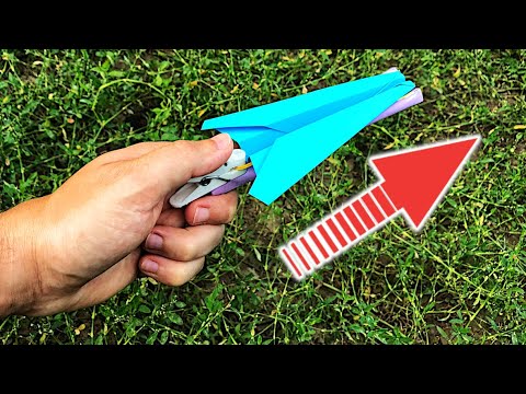 AWESOME Paper Airplane Shooter in 5 MINUTES | DIY Paper Toys - YouTube