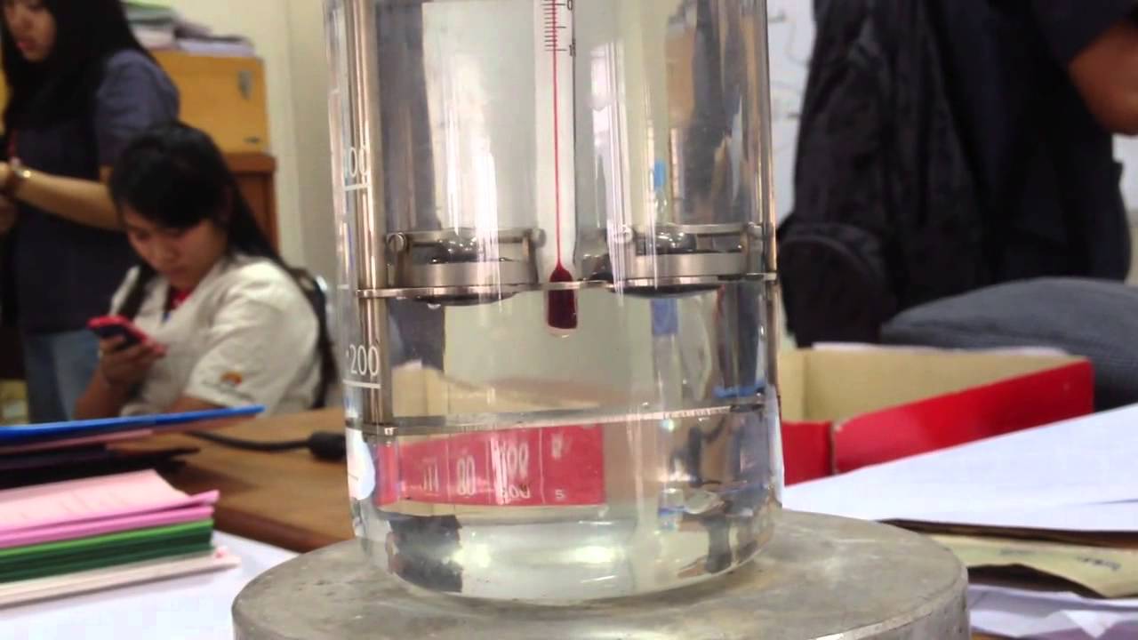 Test for Softening Point of Bitumen - YouTube