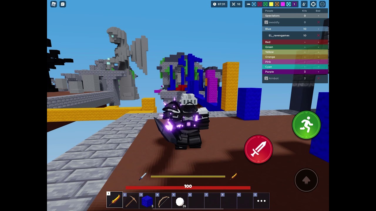 Void kit skin for barb kinda busssin in roblox bedwars! - YouTube