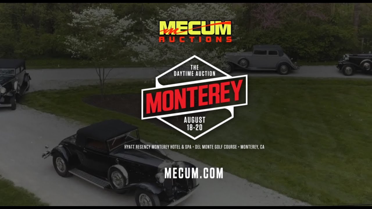 Mecum Monterey 2022 // August 18-20 // Hyatt Regency Monterey Hotel and ...