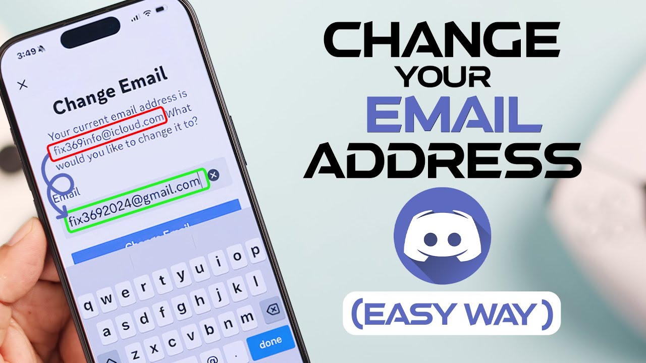 How To Change Your Discord Email Address! [Replace Email] - YouTube