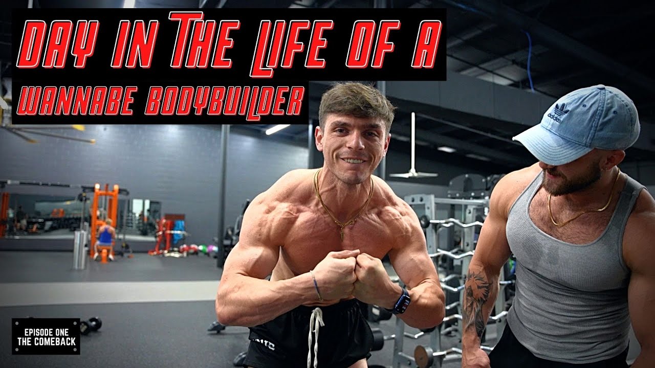 DAY IN THE LIFE WANNABE BODYBUILDER | Raw Training Session - YouTube