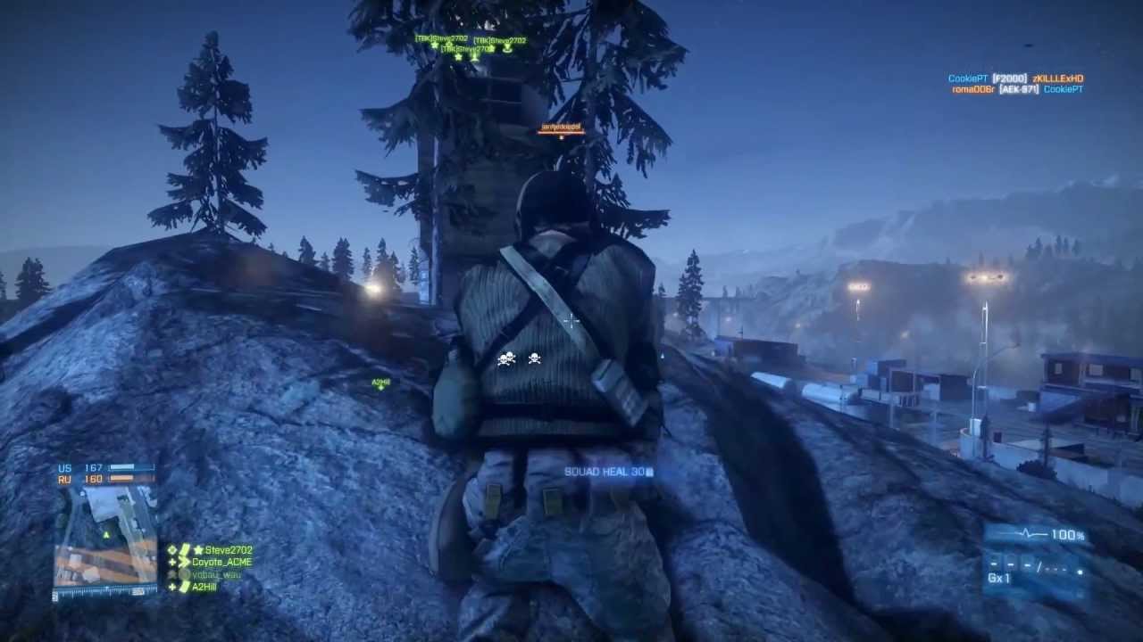 BF3 Armored Kill Death Valley TDM Gameplay (PC HD) - YouTube