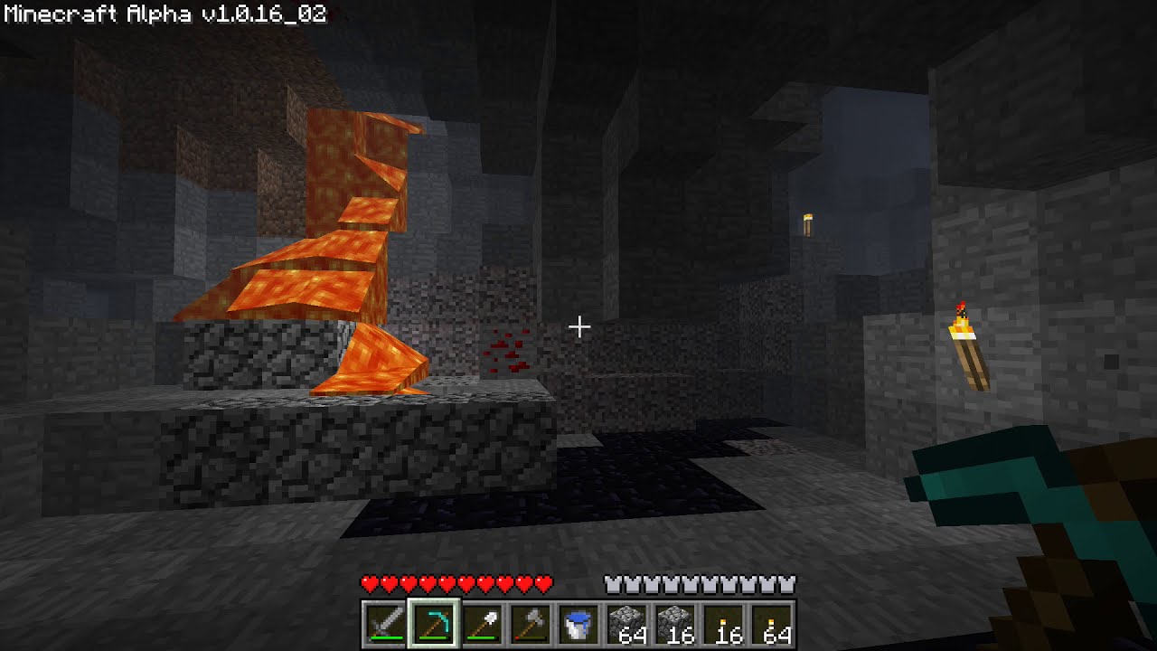 Exploring Minecraft Alpha v1.0.16_02 (the Herobrine Version) - #05 ...