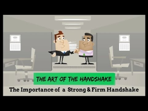 How to Shake Hands - Tips on Shaking Hands - Handshake - YouTube
