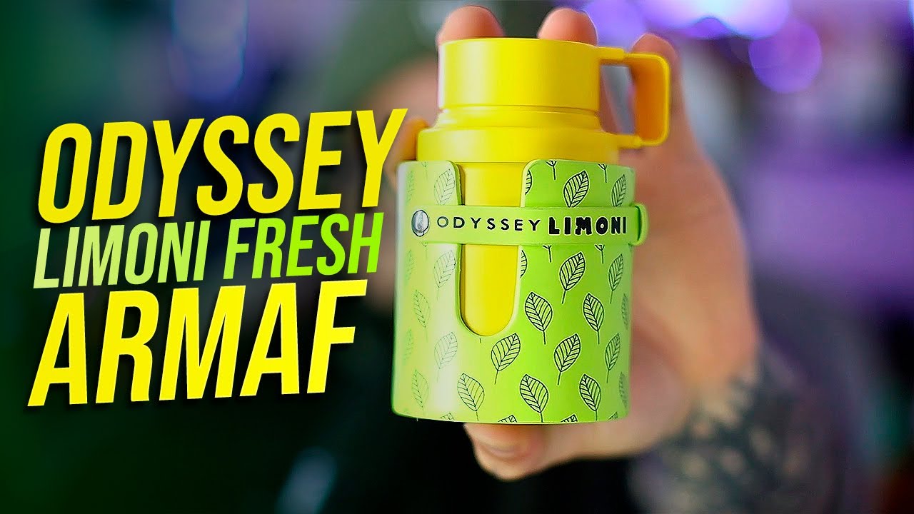 Odyssey Limoni Fresh – Armaf | Perfume Árabe cítrico e refrescante ...