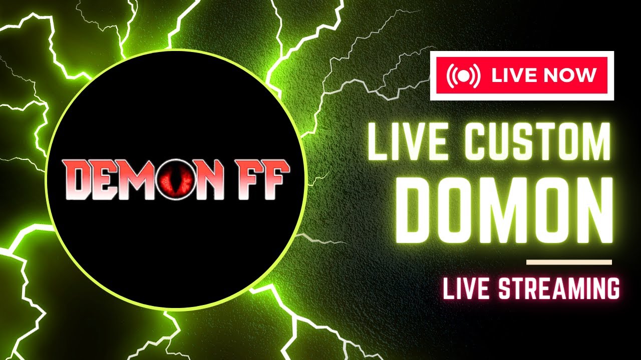 DEMON FF Live Stream / Lets play together 😎 - YouTube