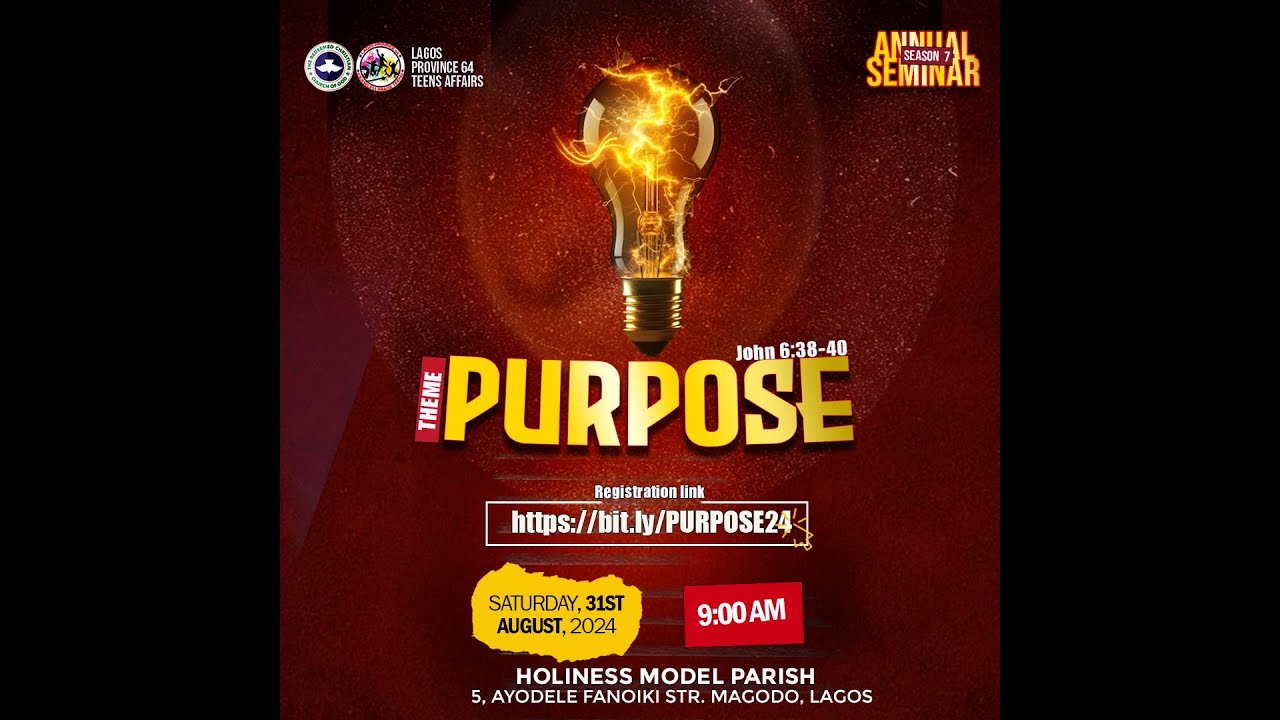 ANNUAL TEENS SEMINAR SEASON 7 PURPOSE JOHN 6 38 40 YouTube annual-teens-seminar-season-7-purpose-john-6-38-40-youtube