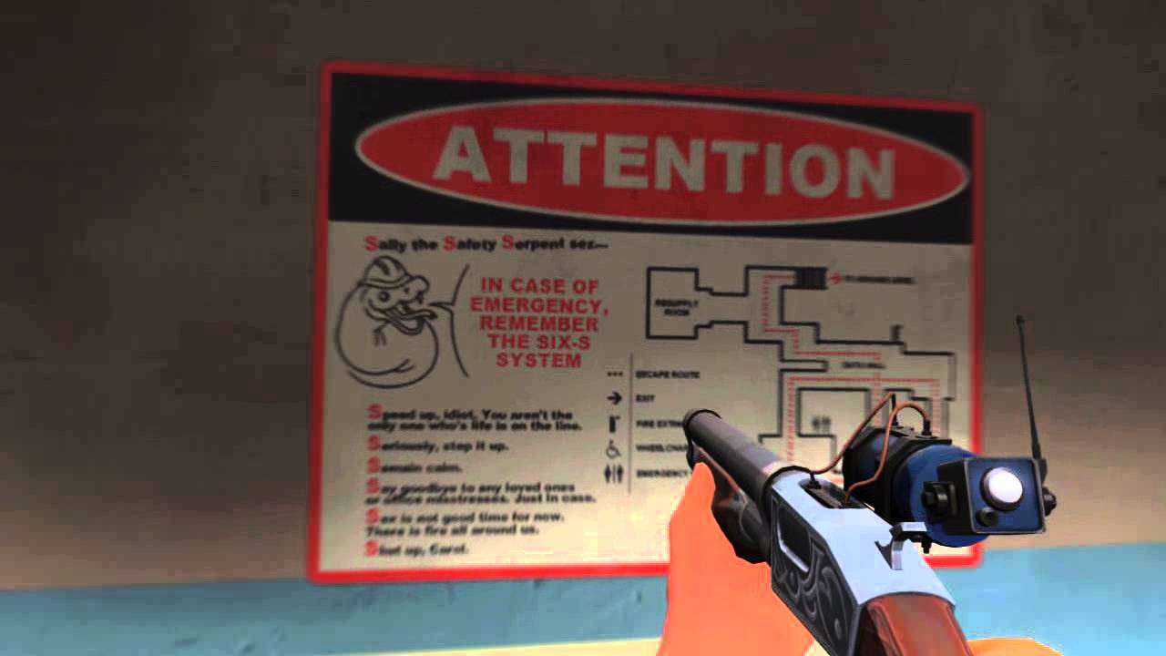 Team Fortress 2: Teufort Invasion Defence - YouTube
