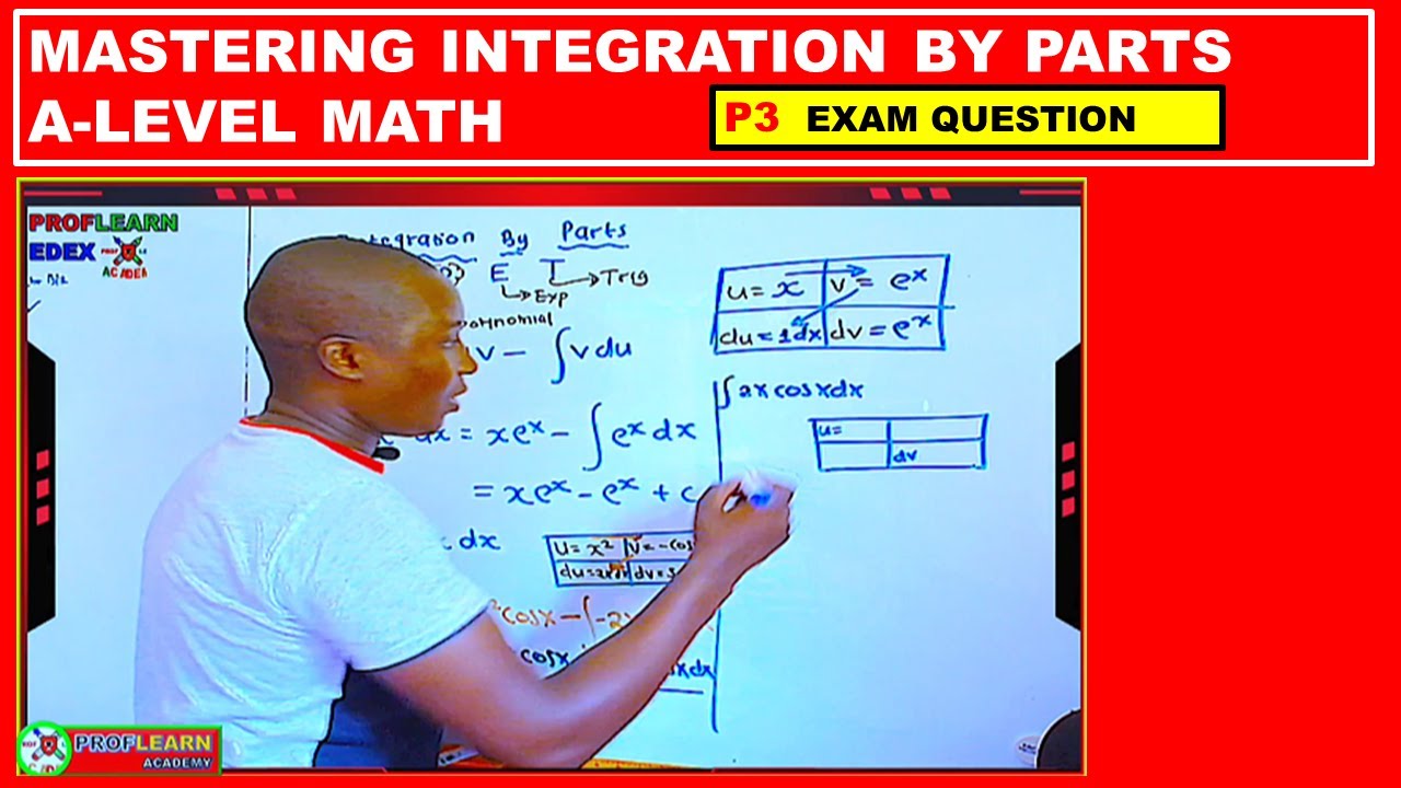 Integration by parts and easy tabular method - YouTube