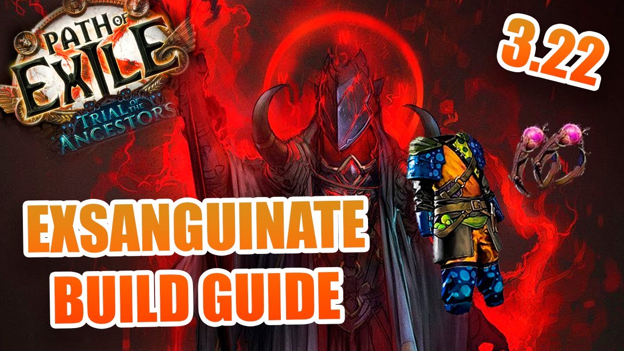 POISONOUS Exsanguinate 3.22 Build Guide For Pathfinder Path Of Exile ...