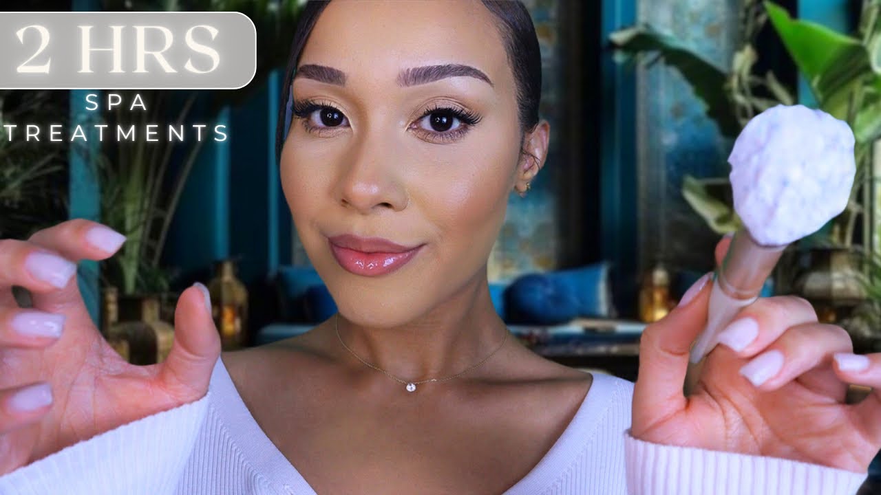Asmr Heavenly Spa Roleplays 2 Hours Of Relaxing Facial And Scalp