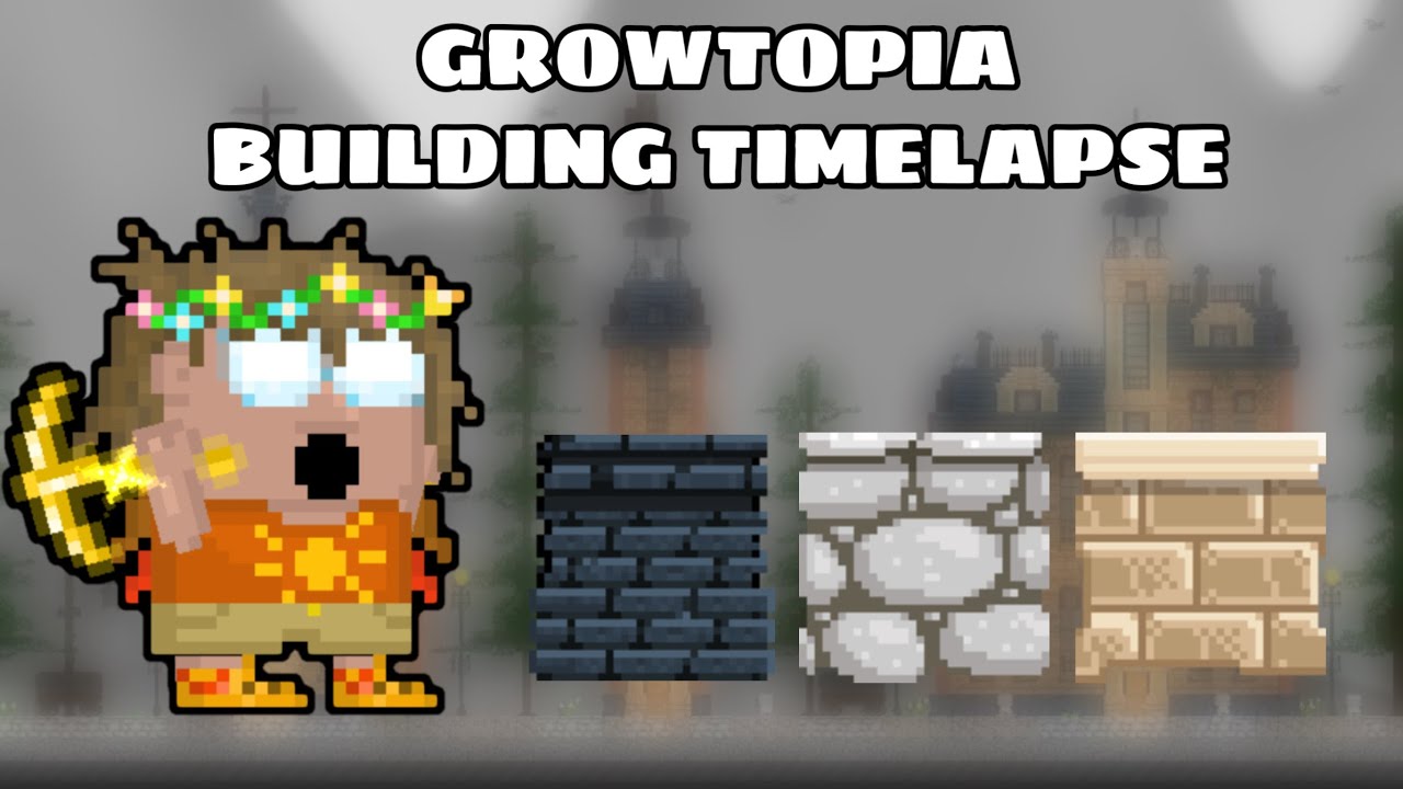 Building Paris Themed House - Timelapse | Growtopia - YouTube