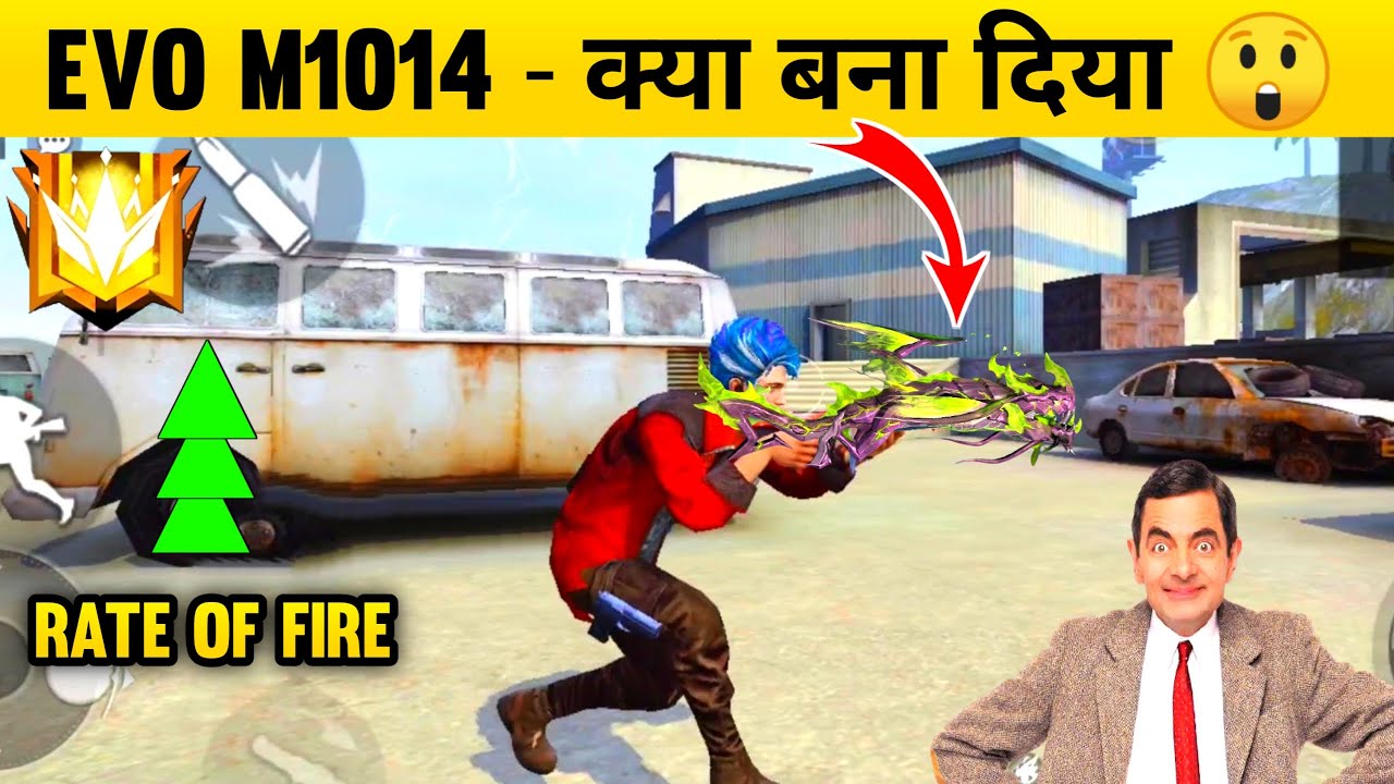New Evo M1014 Ability Test And Gameplay - Garena Free Fire - YouTube