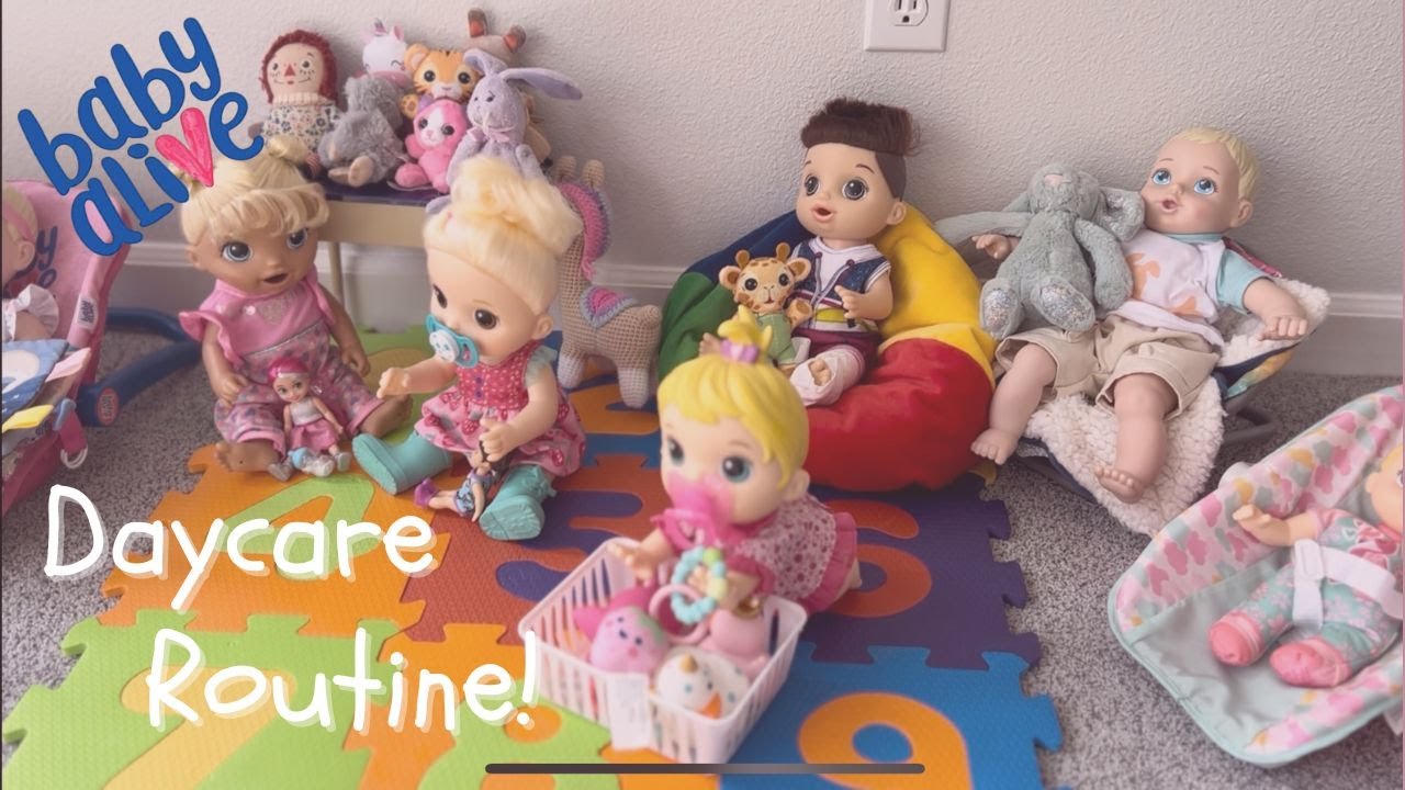 Baby Alive Baby Dolls | Nursery Tour and Daycare Routine With the ...