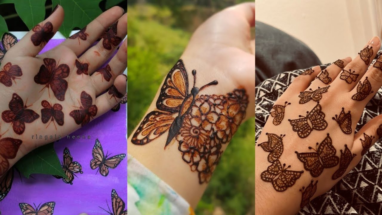 Henna Designs Butterfly