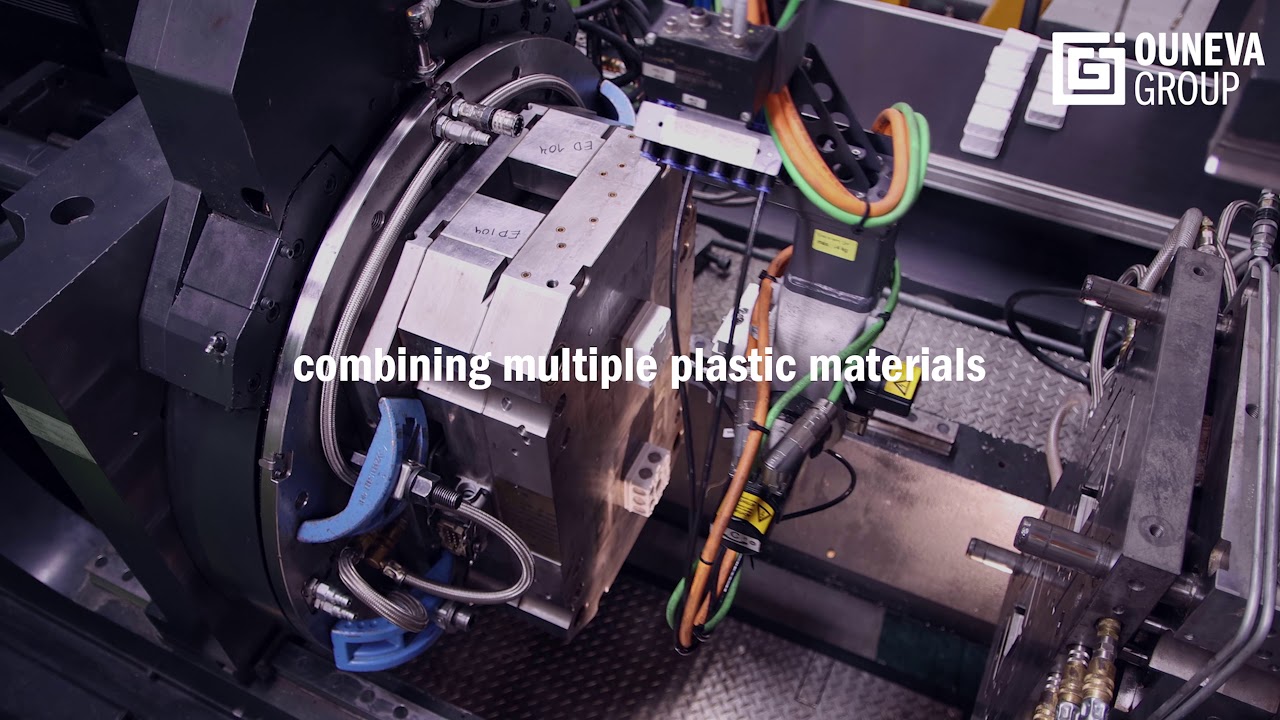 2K injection moulding at Ouneva Group - YouTube