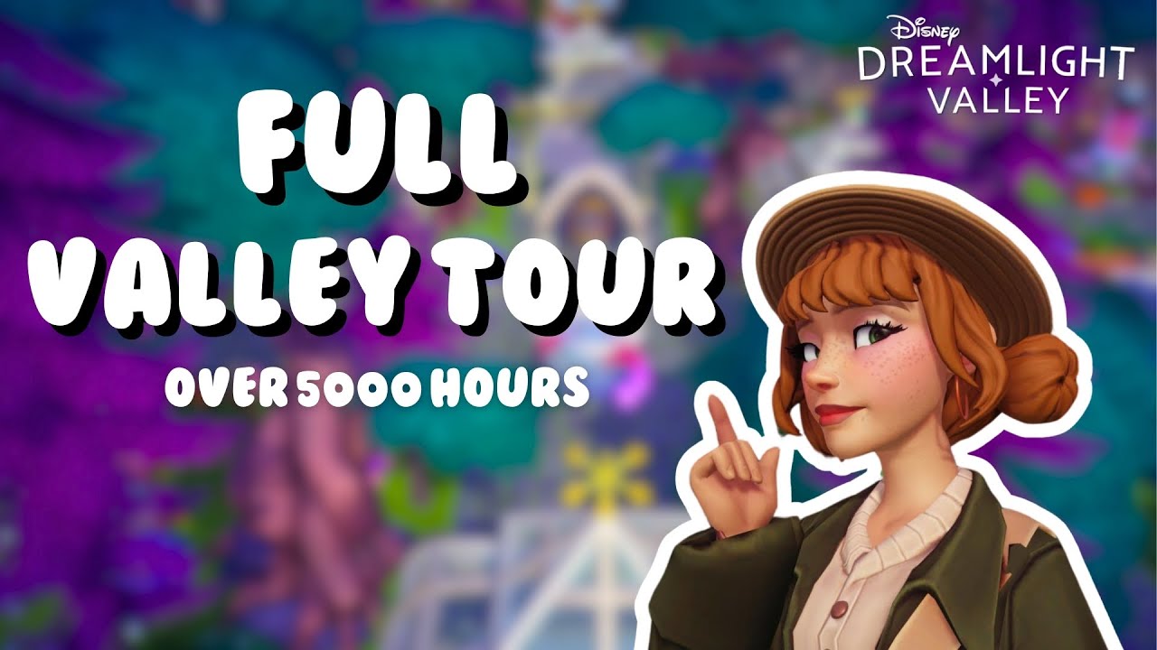 FULL VALLEY TOUR | disney dreamlight valley - YouTube