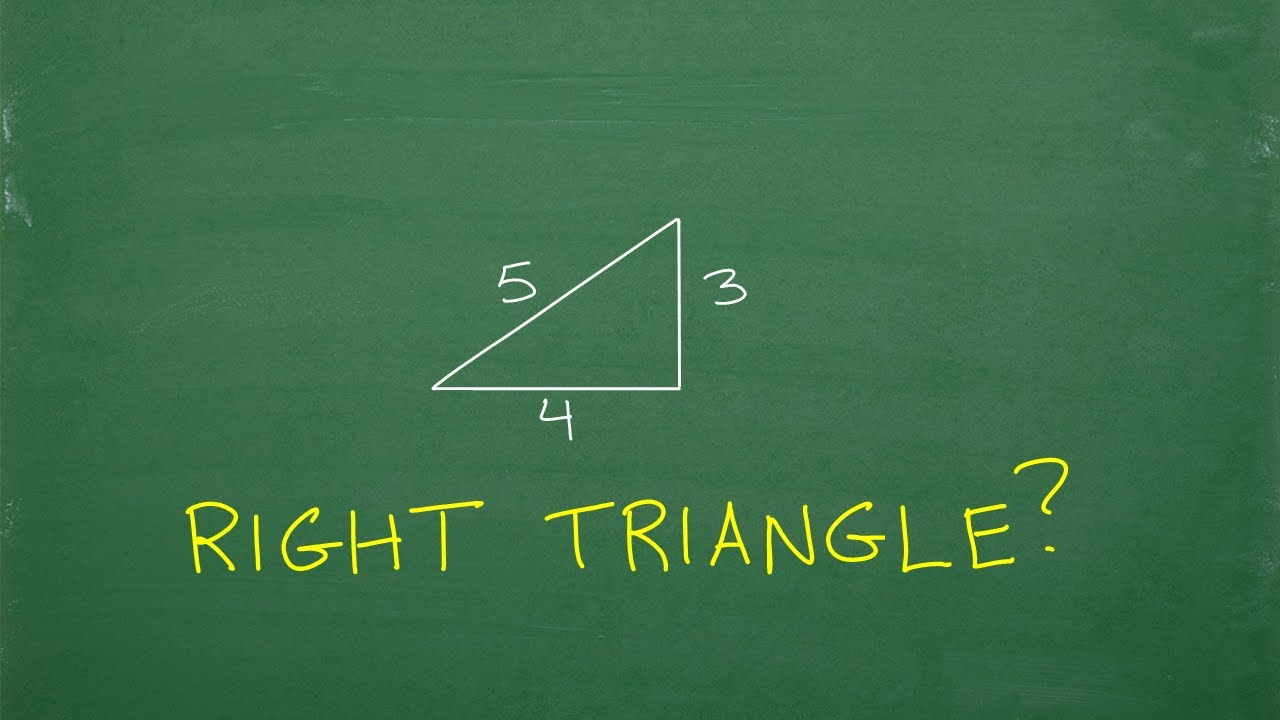Is A Triangle With Sides 3 4 5 A Right Triangle Let s Find Out
