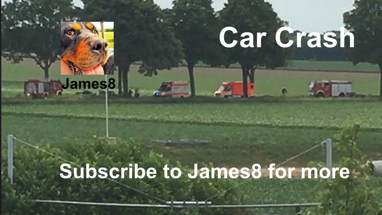 Car wrapped around tree CRASH / Auto um Baum gewickelt UNFALL - YouTube