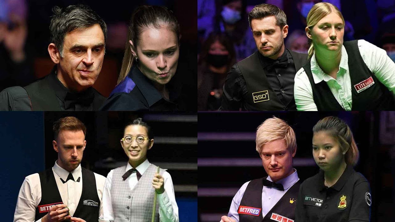 Boys and Girls! TOP 13 BEST SHOTS! Snooker World Mixed Doubles - YouTube
