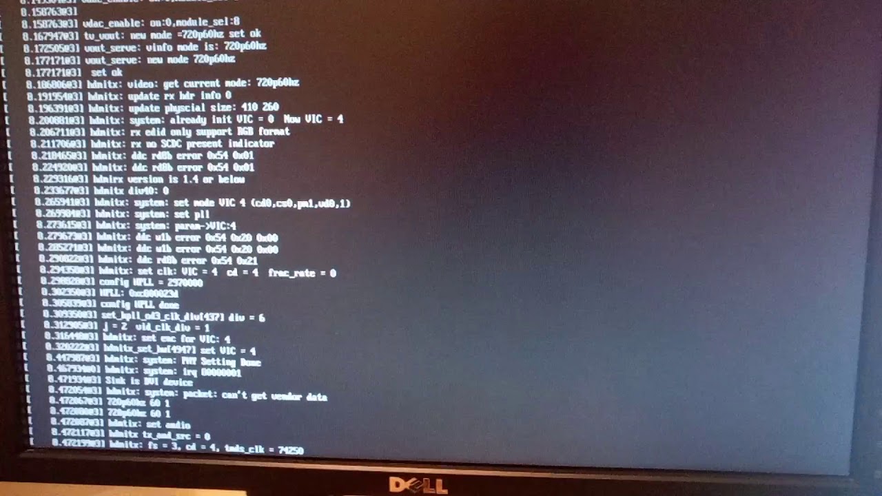 S905x kernel oops - YouTube
