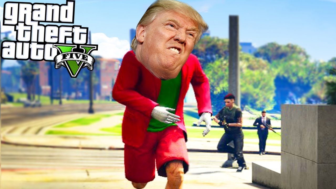 Trump is in My Lobby | Modding On Trump | GTA 5 Mods and Trolls - YouTube