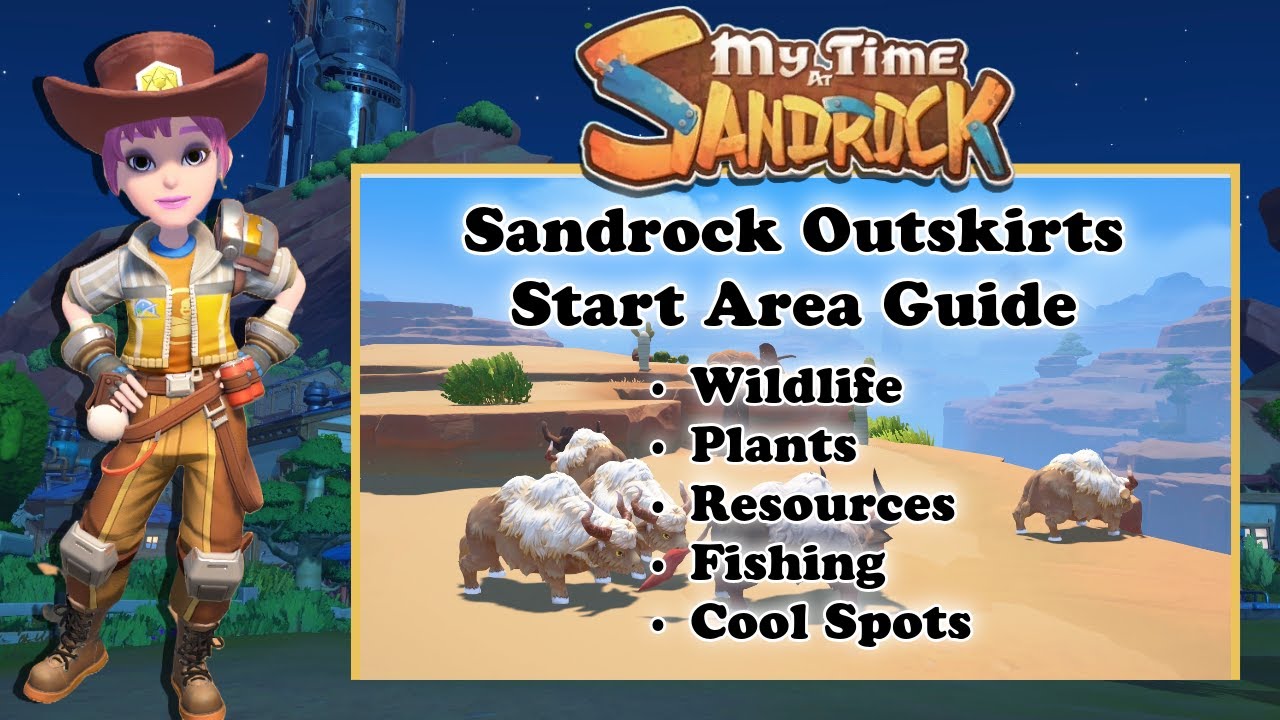 My time at Sandrock, Start Area Guide, Wildlife, Plants, Resources ...