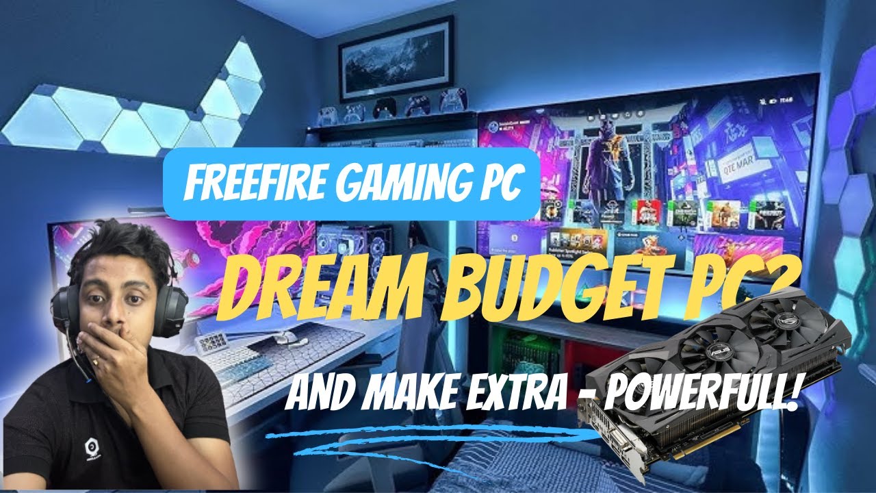 How To Build FREE FIRE GAMING & STREAMING COMPABILITY PC SETUP.. Just ...