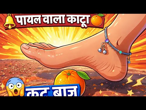 Payal Wala Kaat 😱 | Barefoot Orange Crush ASMR | Satisfying Foot Crush✨ 