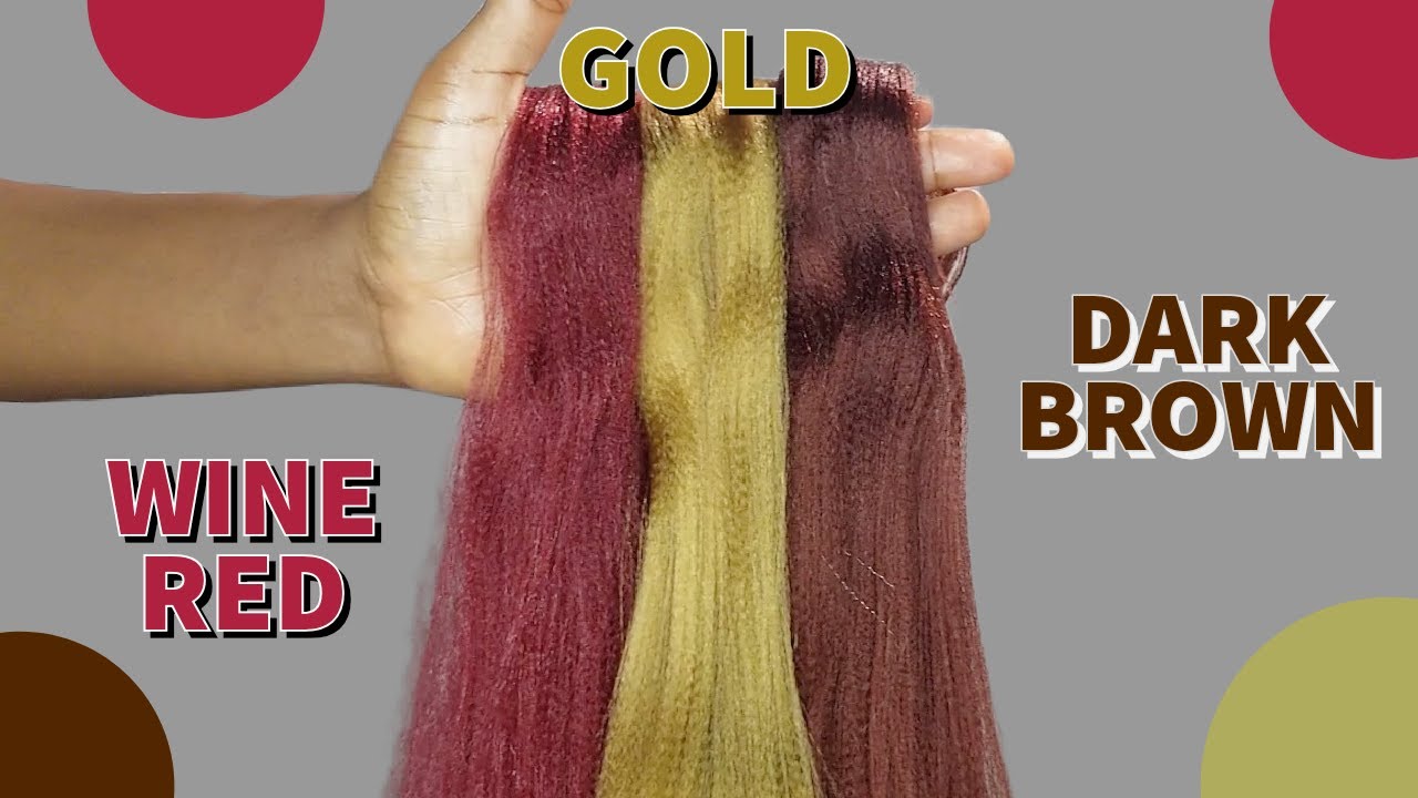 MIXING COLOUR 27 39 AND 35 BRAIDING HAIR | HOW TO MIX 3 BRAIDING HAIR ...