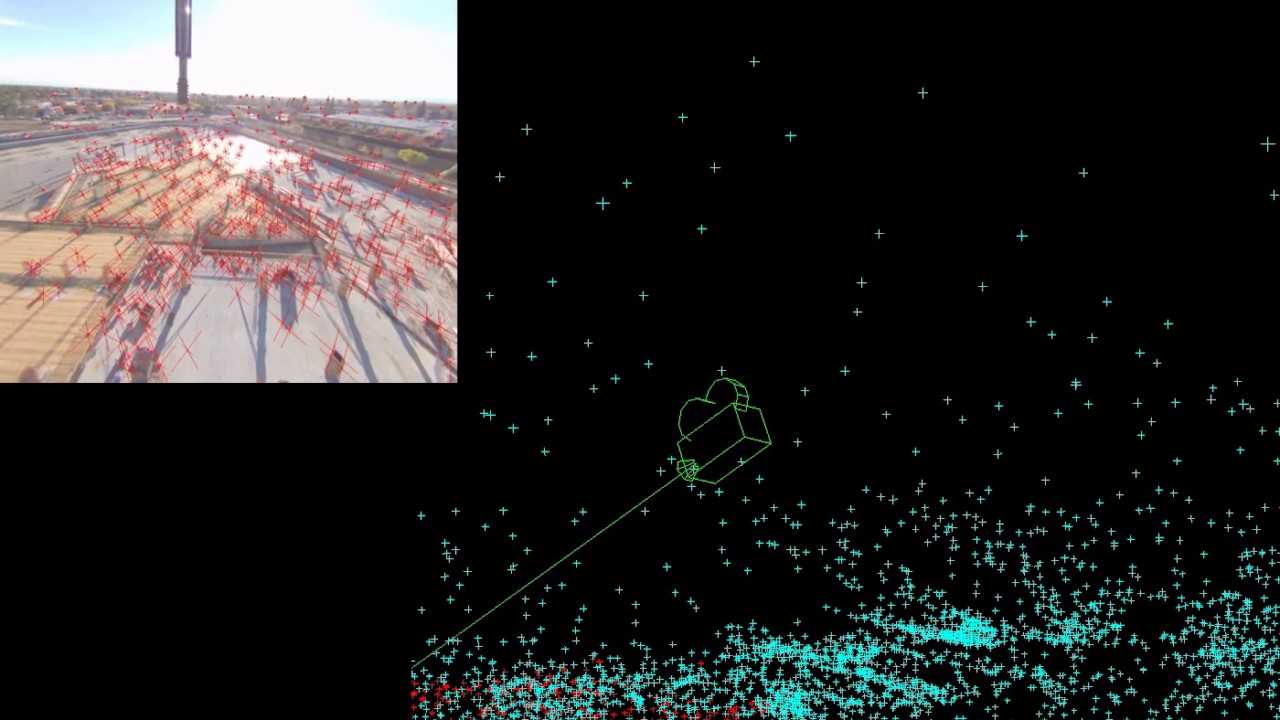 NVVO: NVIDIA VISUAL ODOMETRY -- Drone construction site - YouTube