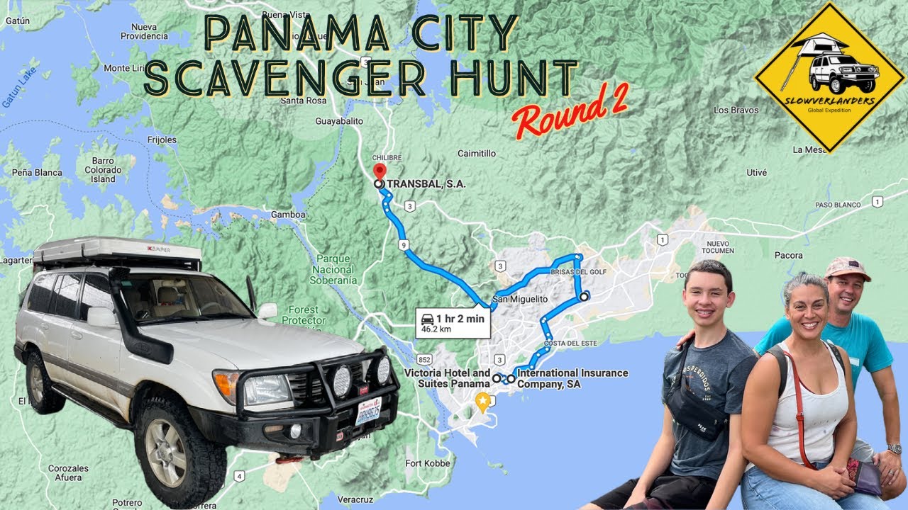 Panama City Scavenger Hunt - YouTube