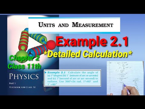 Example 2.1| Detailed Calculation |Class 11th Physics| Chapter 2| - YouTube