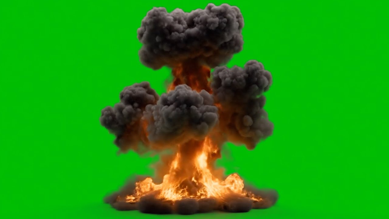 4 FREE LOOPING EXPLOSIONS (Green Screen VFX) | Long Blast & Seamless ...