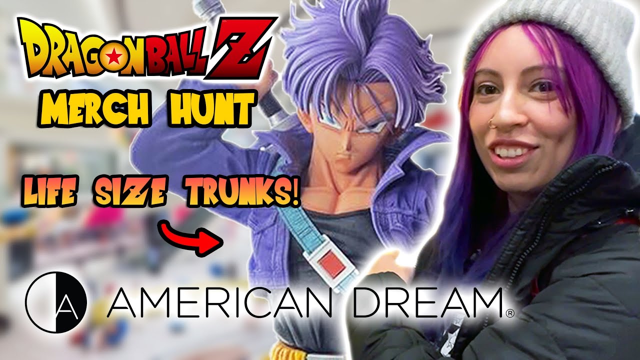 Dragon Ball Merch Hunt - LIFE SIZE TRUNKS AT THE AMERICAN DREAM MALL ...