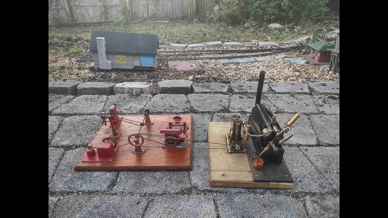 Roundhouse boiler Mamod like marine engine Steam Jalopy - YouTube