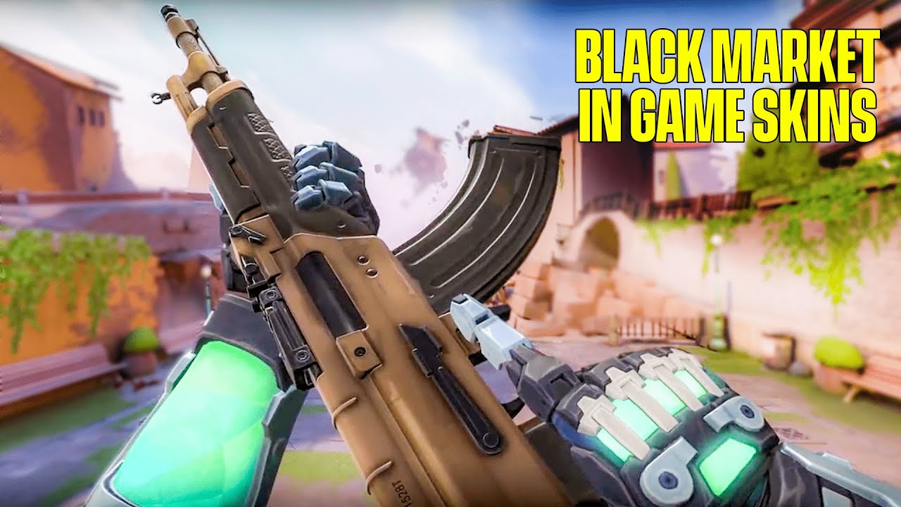 BLACK MARKET SKINS IN GAME | NEW BUNDLE | VALORANT - YouTube