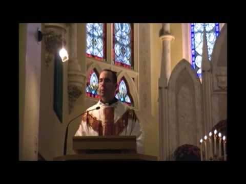 Homily by Father Jonathan Blake at Wedding edits - YouTube