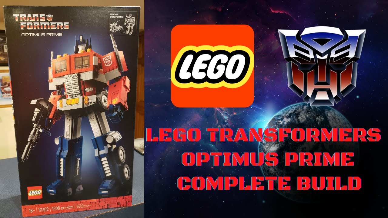 Lego Transformers Optimus Prime Complete Build and Review - YouTube
