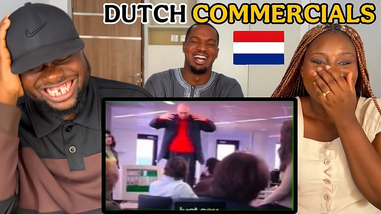 Foreigners watches Dutch Commercials - YouTube