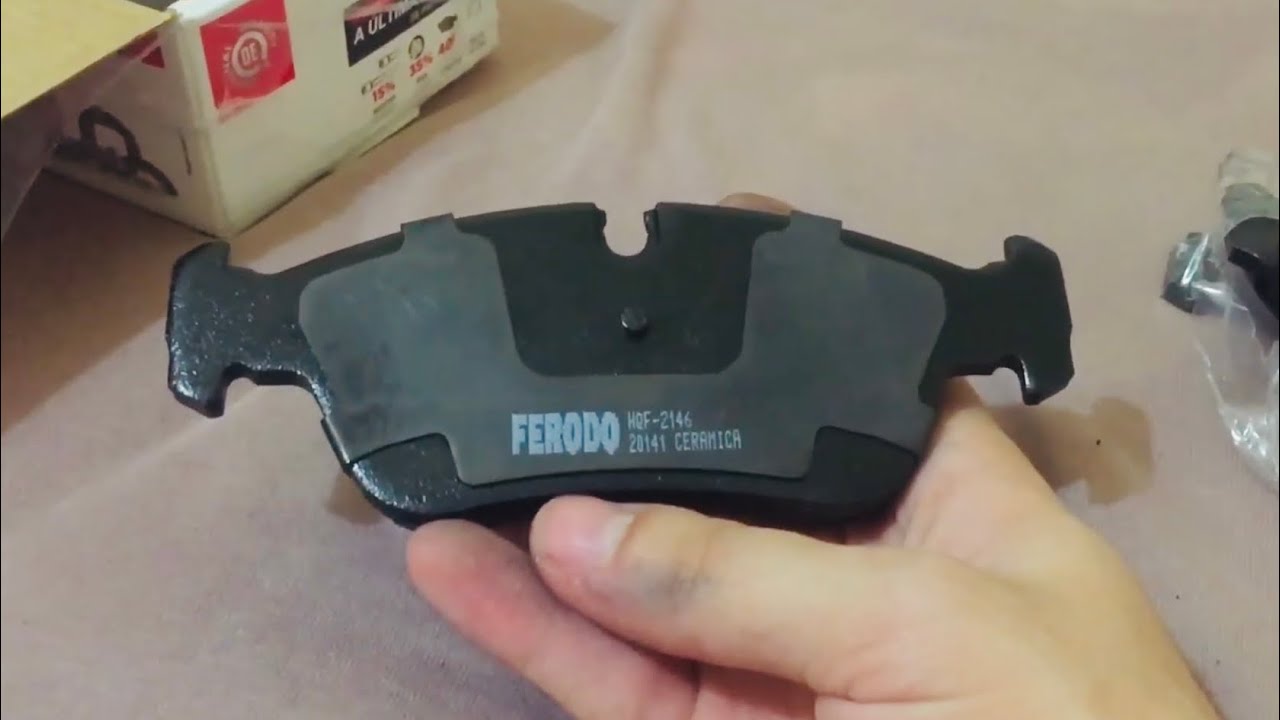 UNBOXING PASTILHA DE CERÂMICA FERODO - YouTube