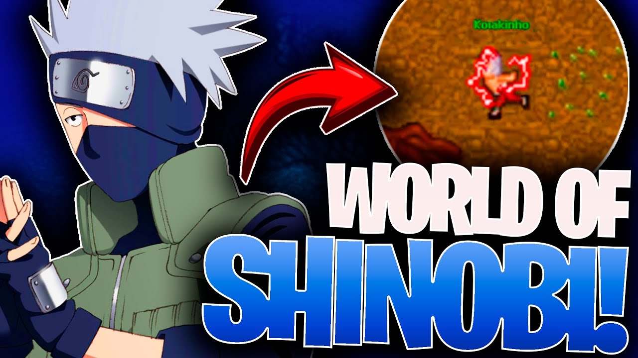 NOVO TIBIA DE NARUTO 2025!😍😍 WORLD OF SHINOBI! O JOGO TA INCRÍVEL PARA ...