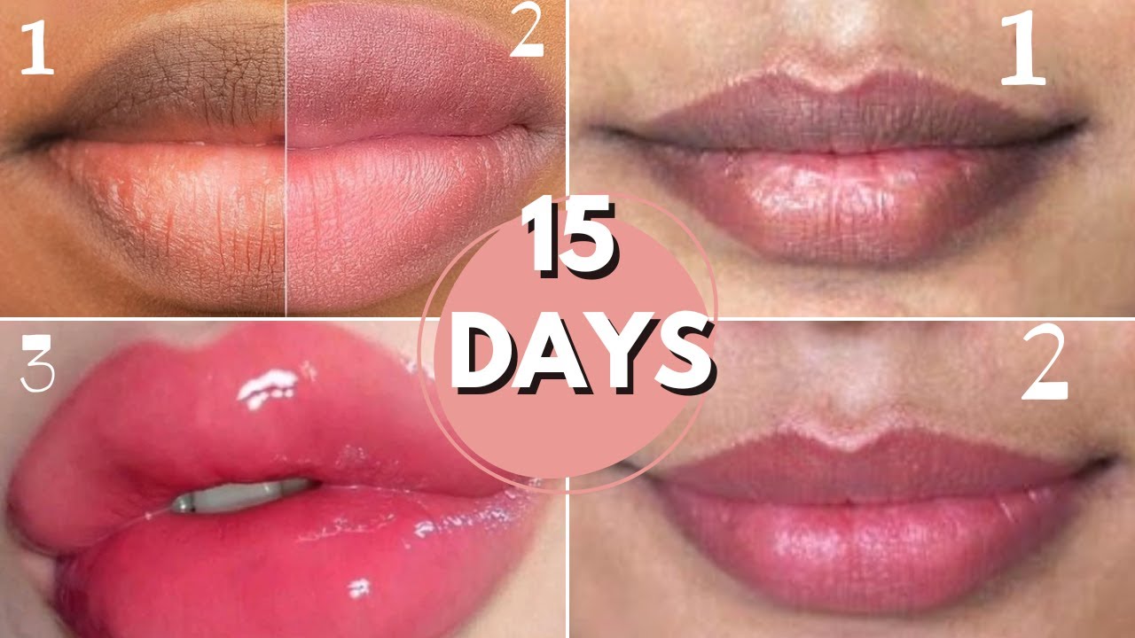 DARK LIPS In to PINK LIPS naturally in 15 Days | Home Remedies for Lip ...